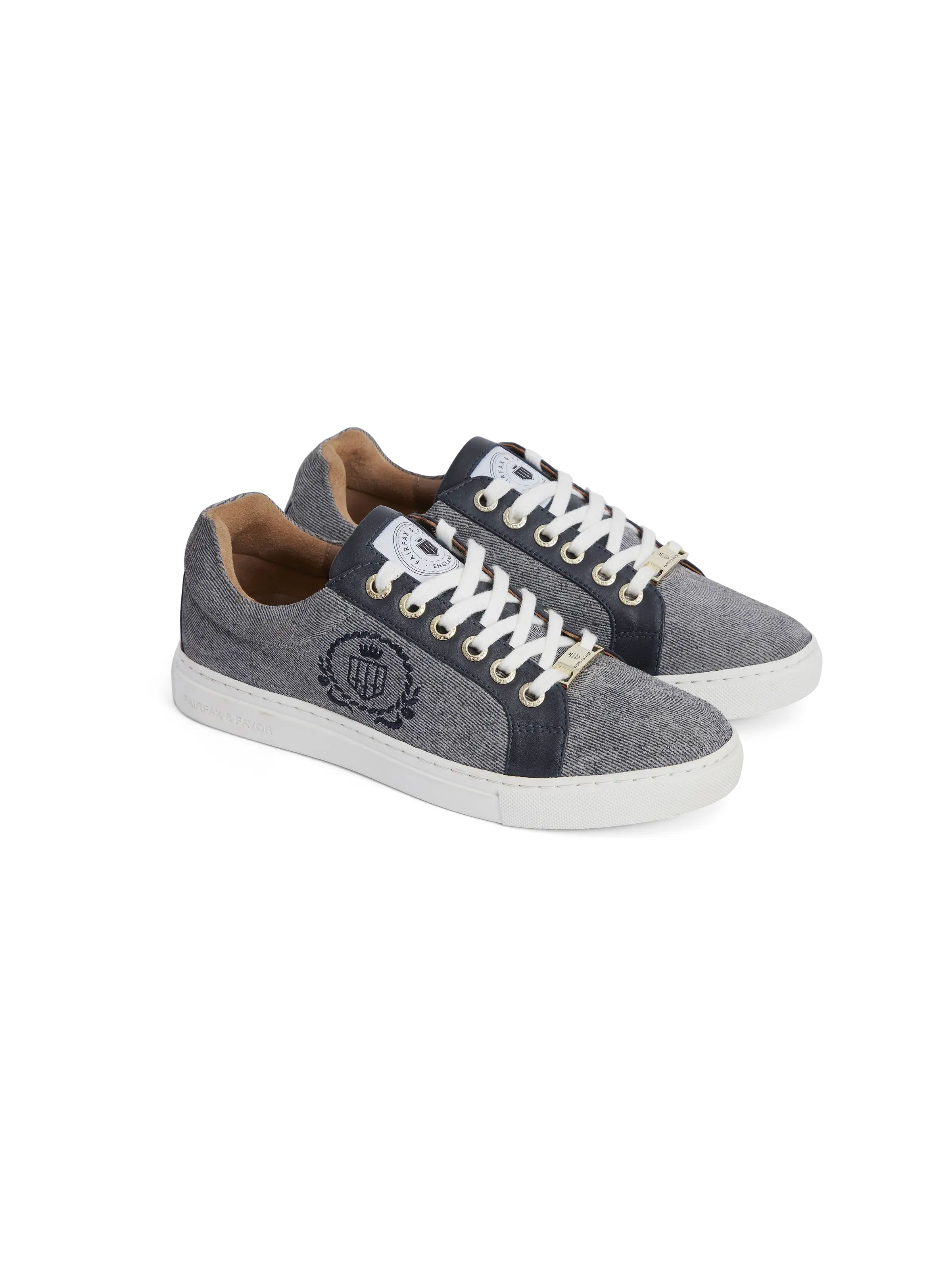 Richmond Denim Suede Trainer – The Shoe Room Doncaster